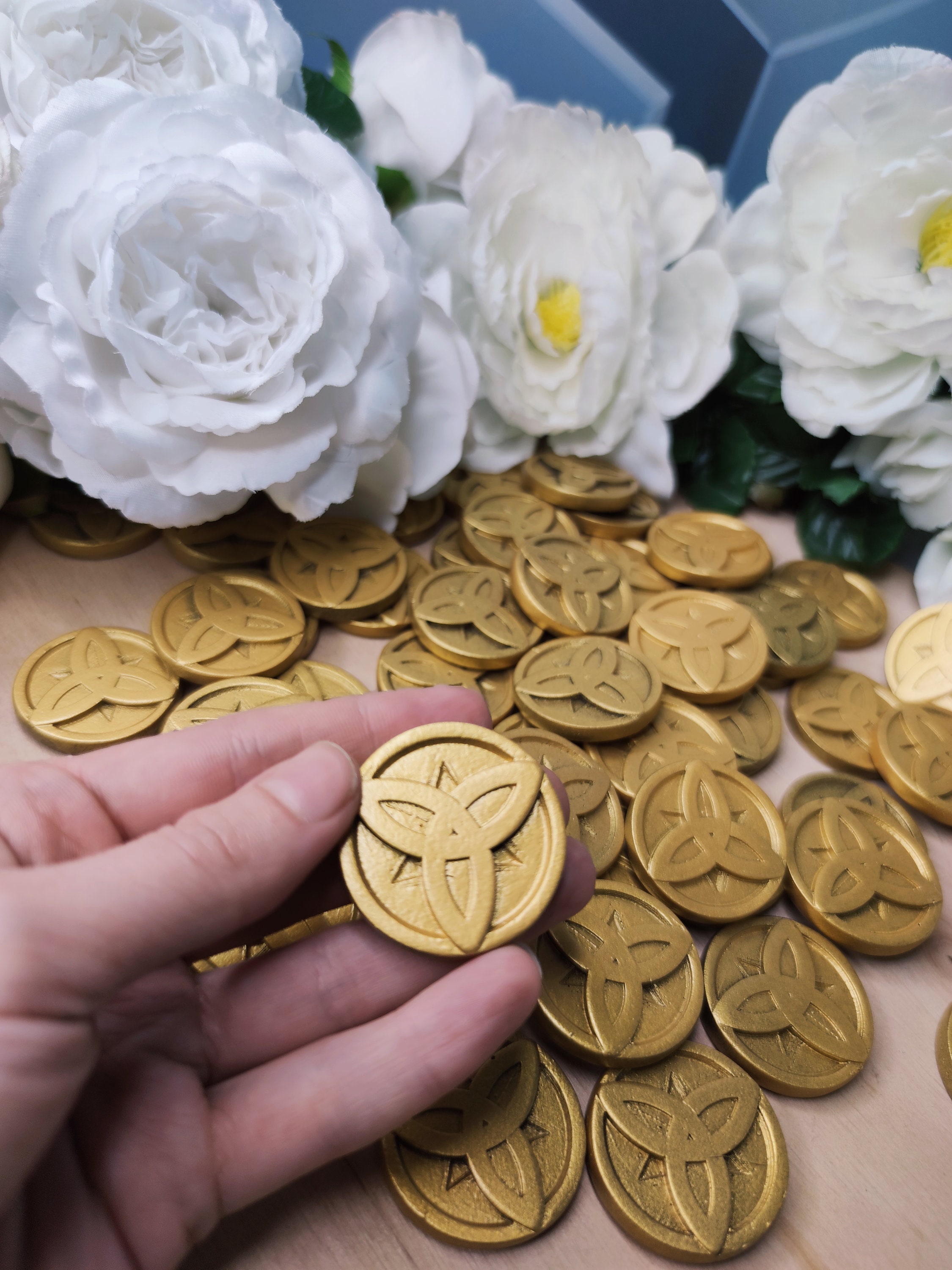 Genshin Impact Mora Coin Set /custom - Etsy