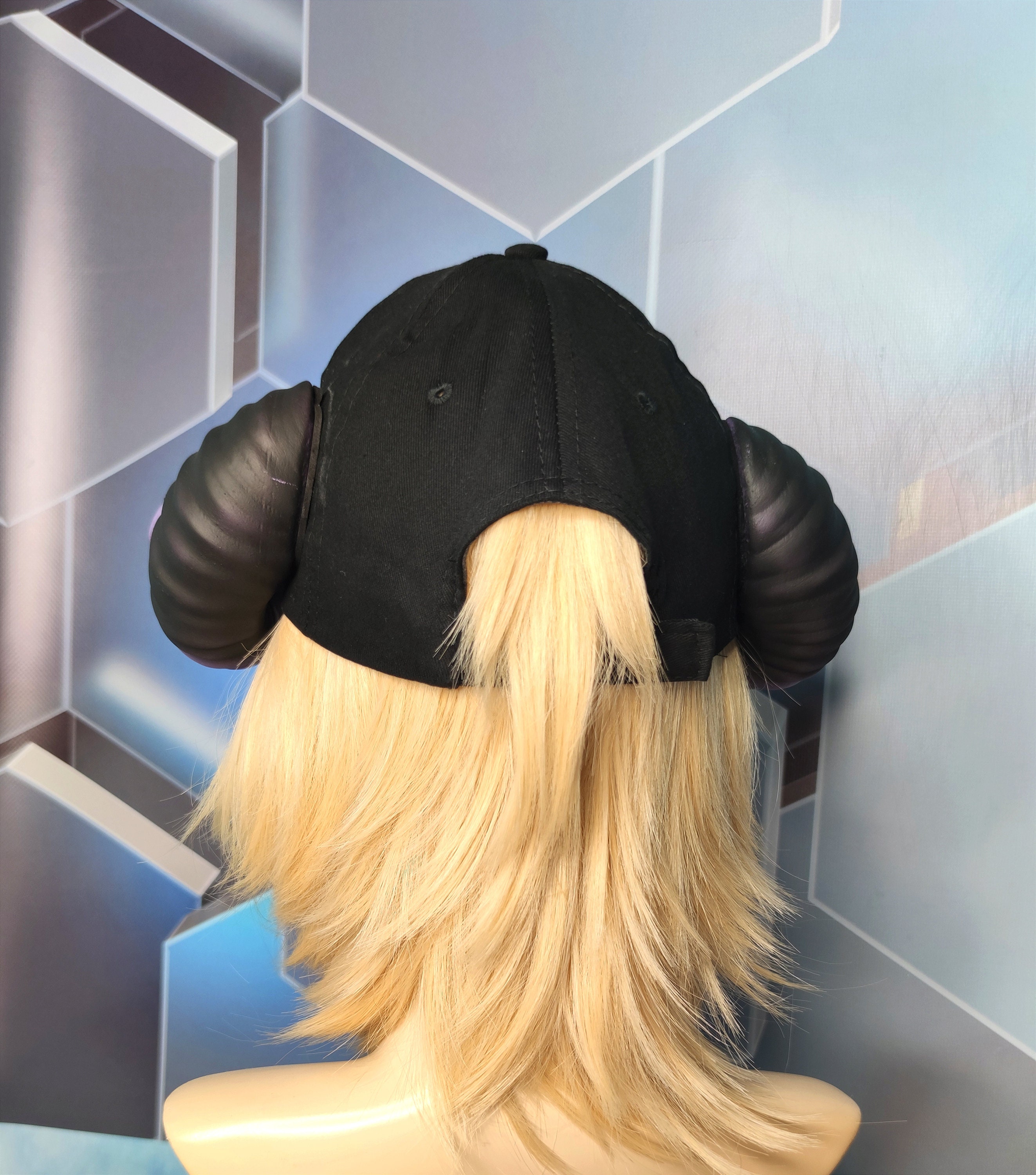 Horns Cap Ram Horns Cap Cosplay Horns READY & Dyed - Etsy