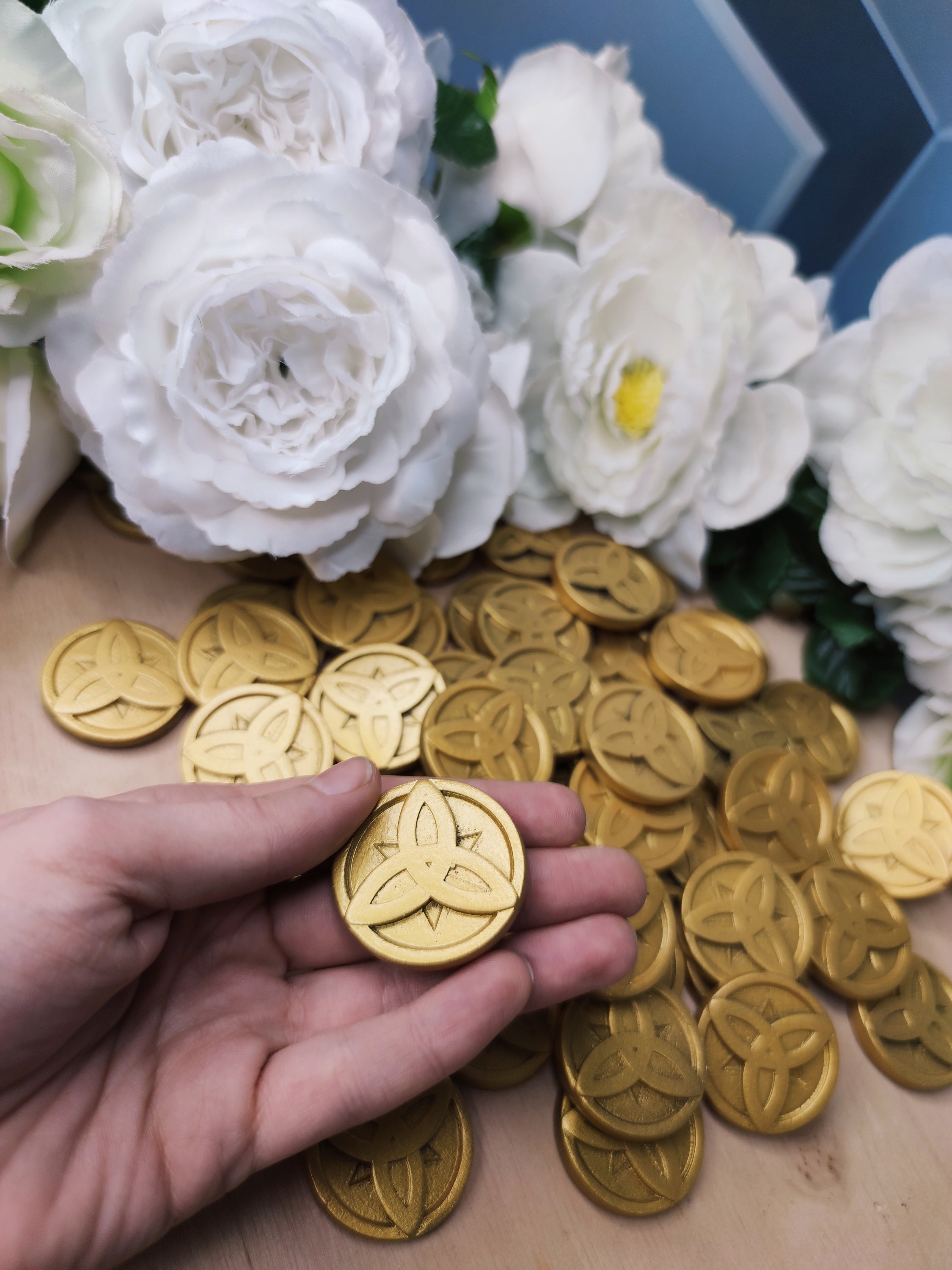 Genshin Impact Mora Coin Set /custom - Etsy