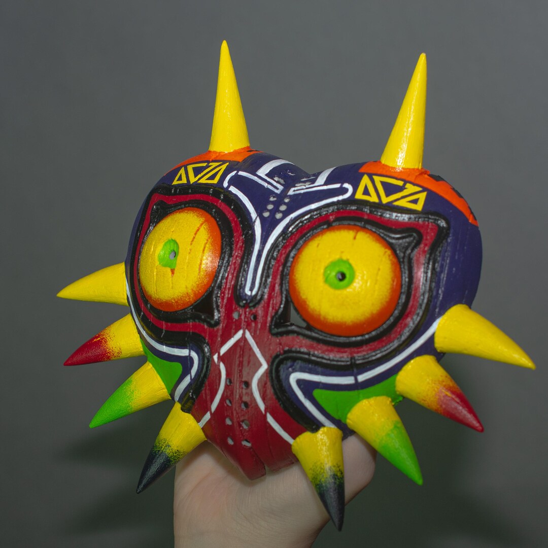 Decor Little Mask | Cosplay Mask | Majora Wooden Mask | Mask Replica ...
