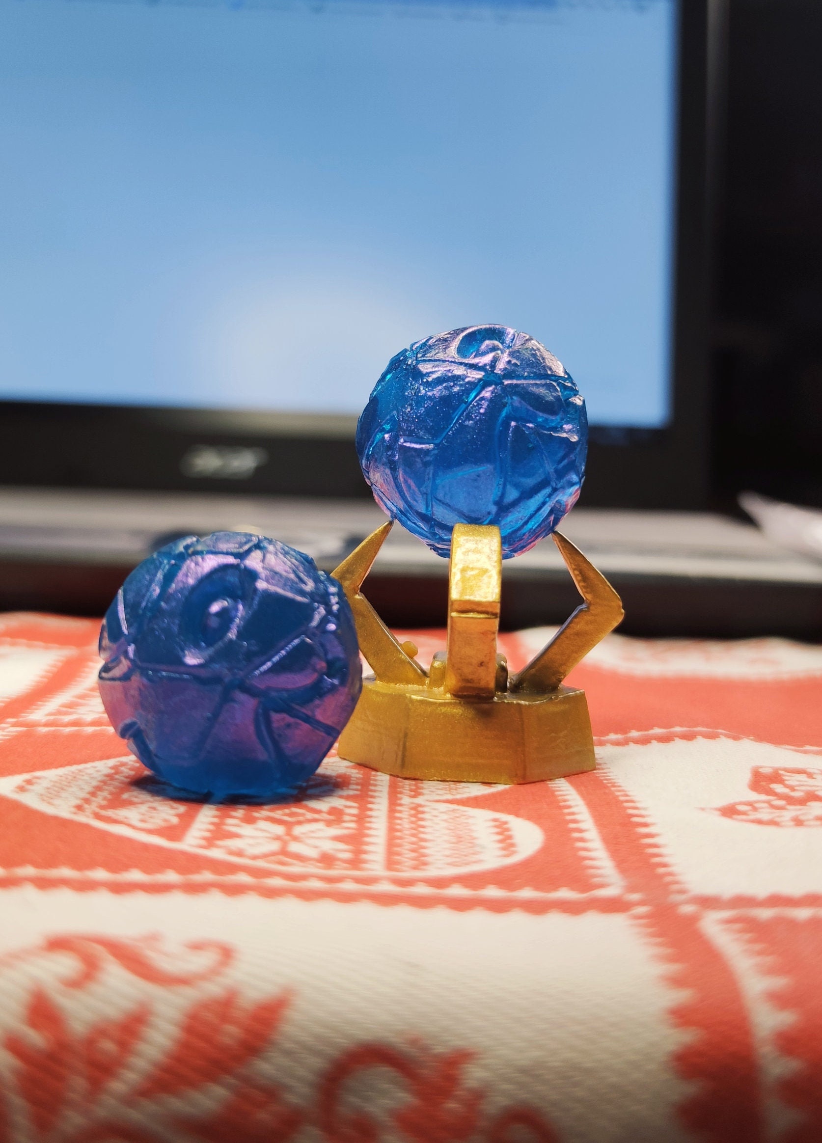 Inspired by Crystal Hextech - Lol Arcane / Globe Prop Replica - Etsy