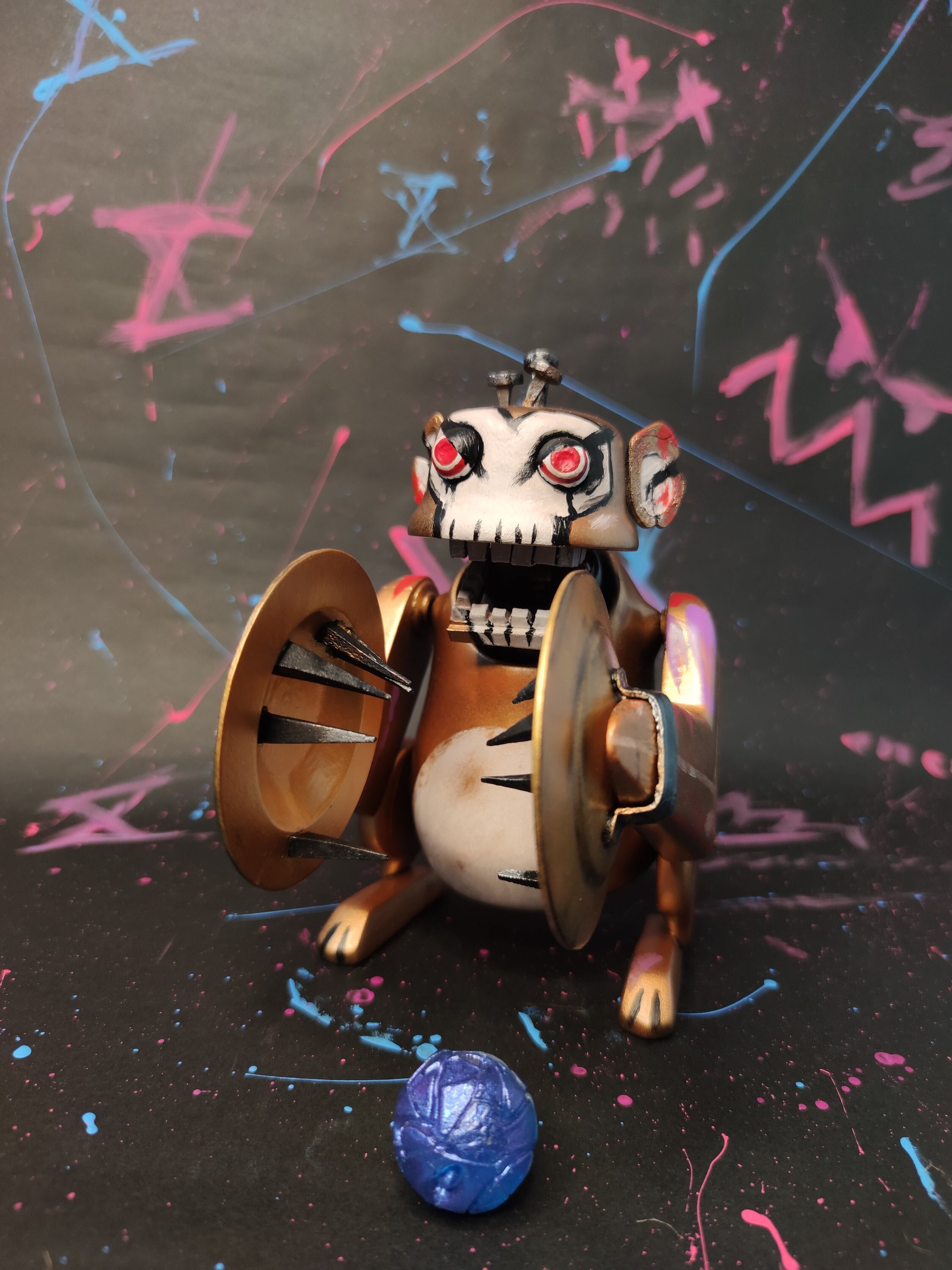 Arcano inspirado: Bomba plástica del mono Powdes de Jinx/ ACABADO Y ...