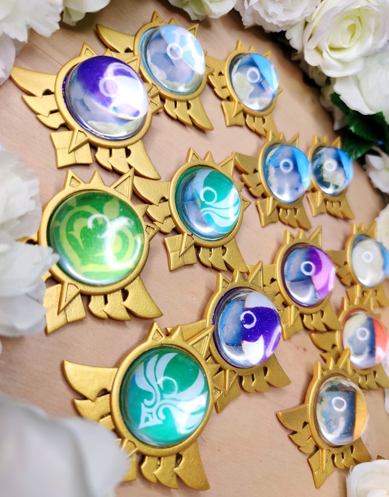 Buy Genshin Impact Props Monstadt /genshin God Eyes Online in India - Etsy