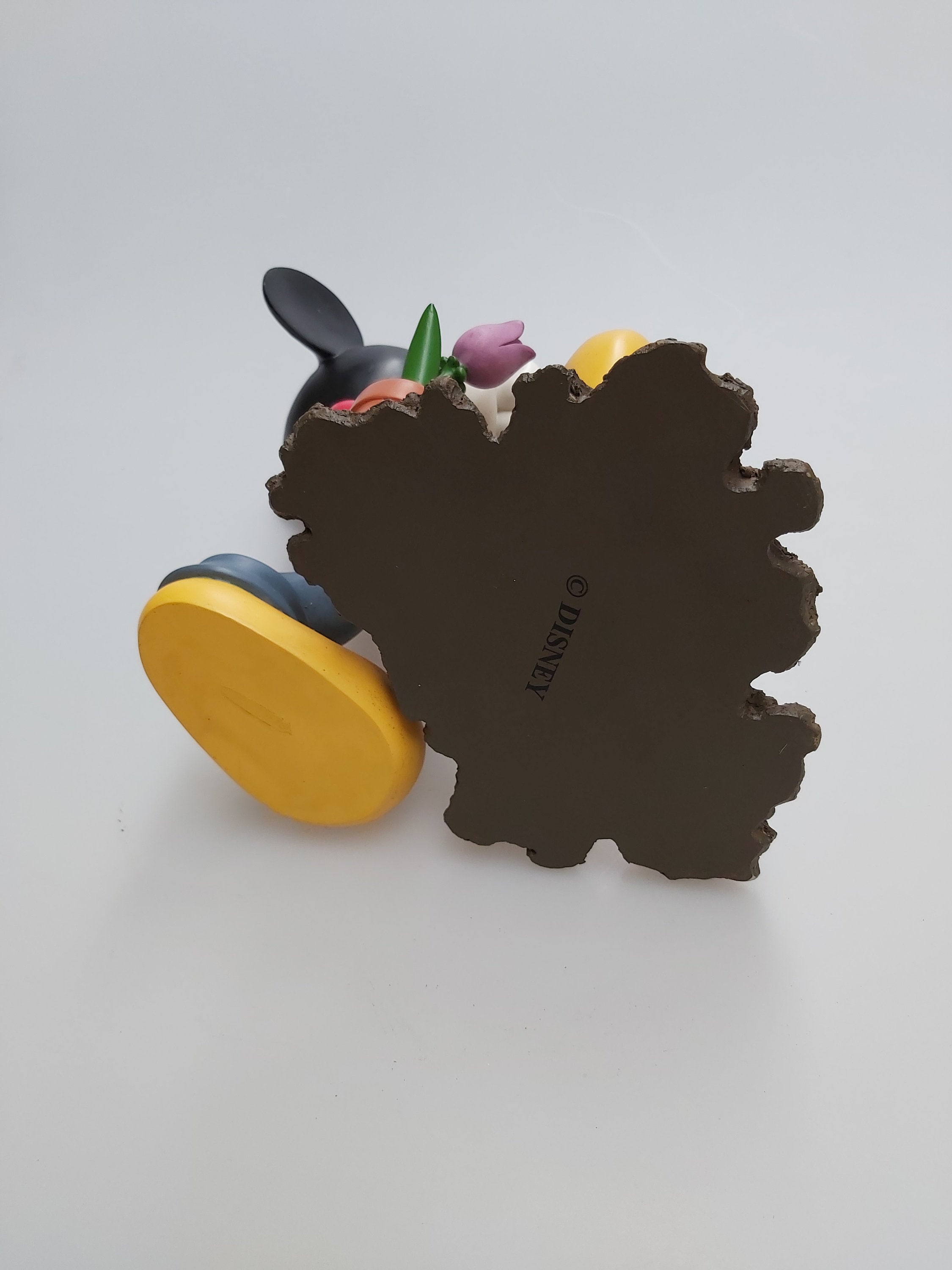 Walt Disney Mickey Mouse Statue Digging Gardening Planting Flowers VERY ...
