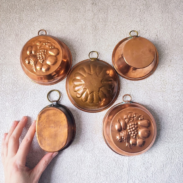 Vintage Copper Mold - Etsy