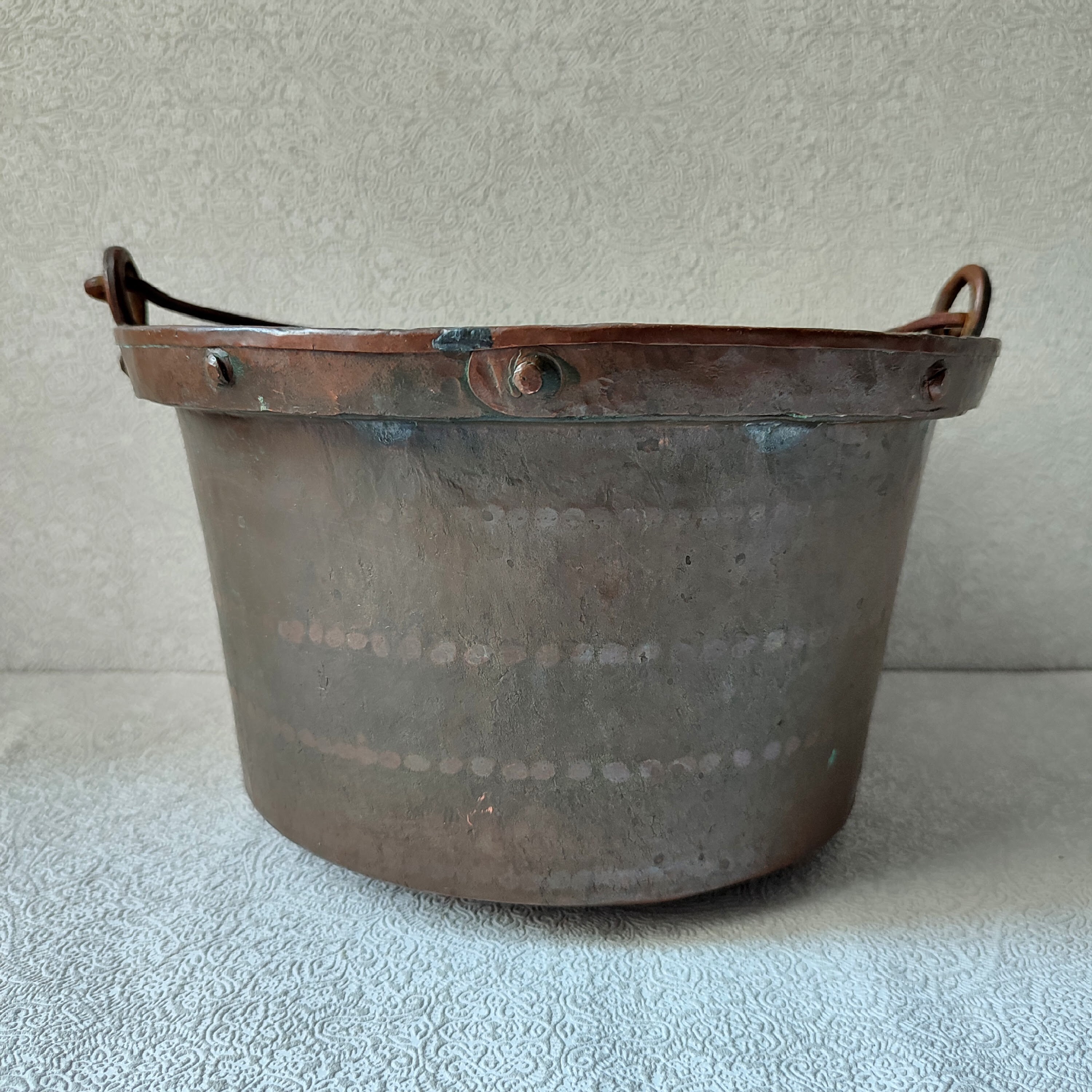 Copper Cauldron / Planter Vintage / Witch Cauldron / Garden | Etsy