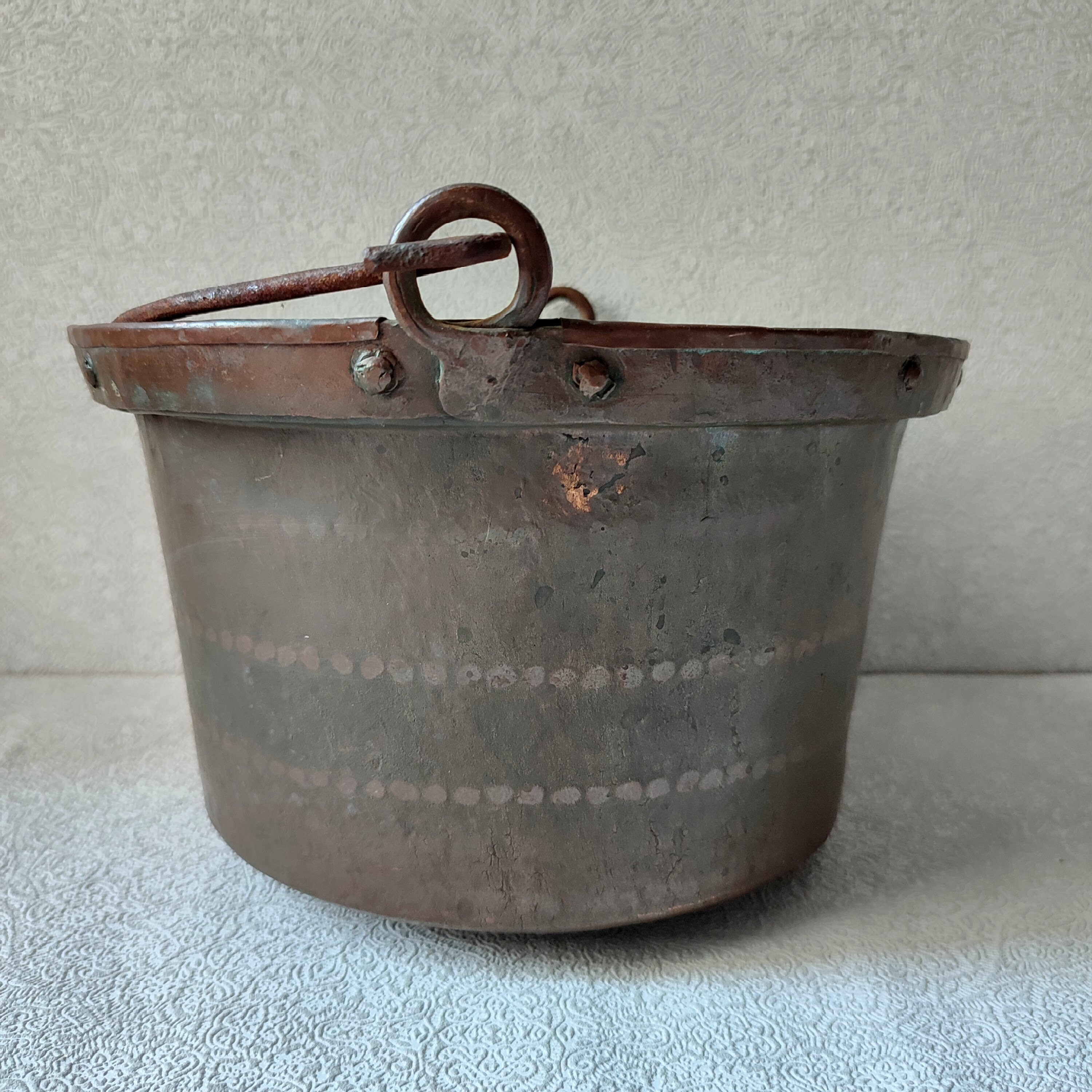 Copper Cauldron / Planter Vintage / Witch Cauldron / Garden | Etsy