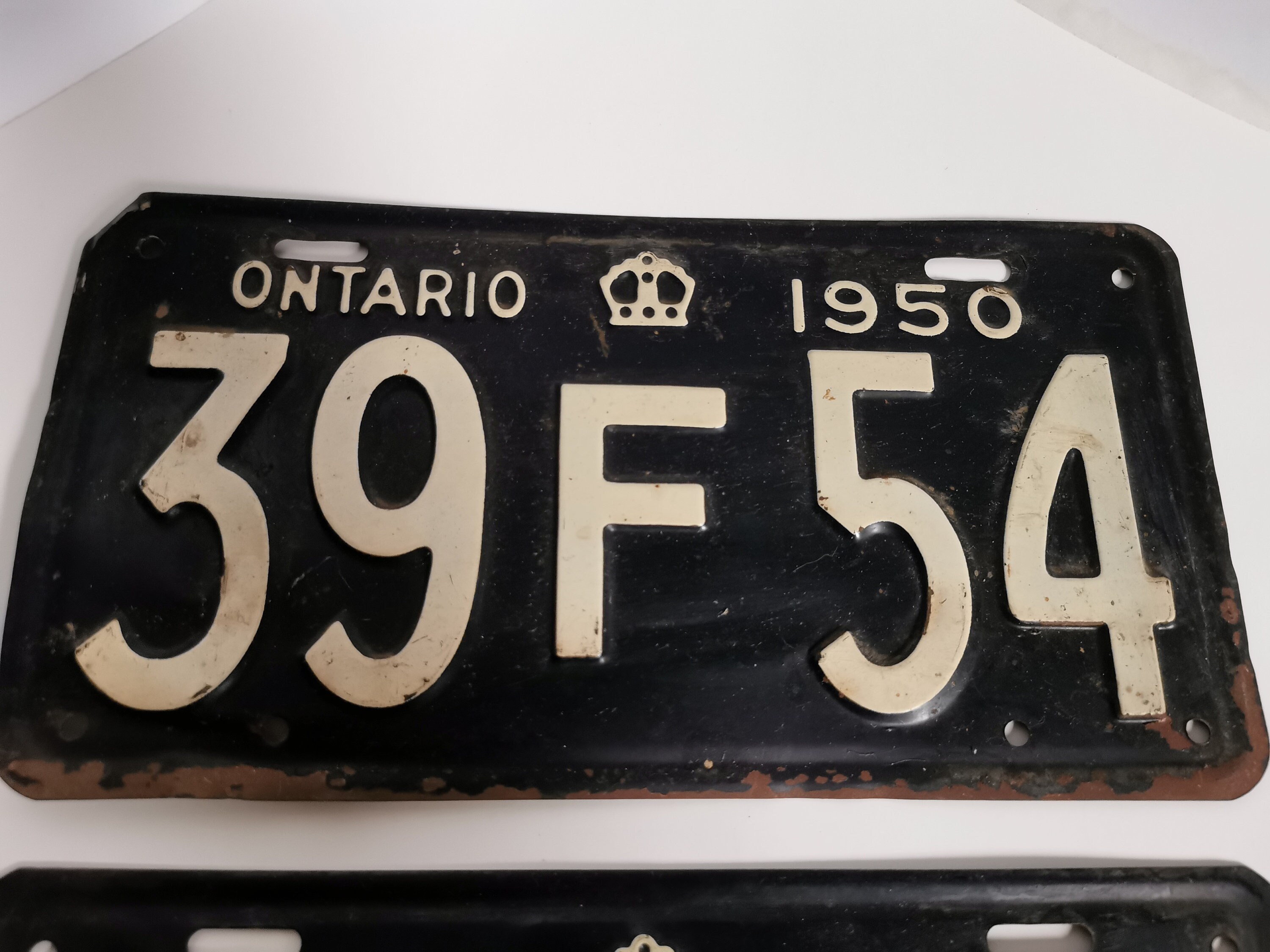 1950's License Plate Set - Etsy