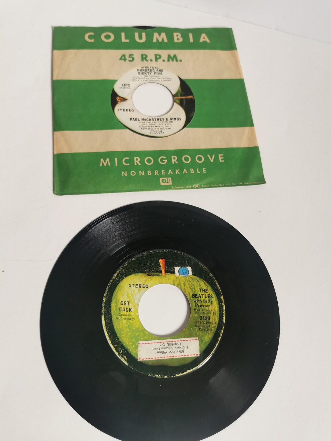 Original Beatles 45s - Etsy