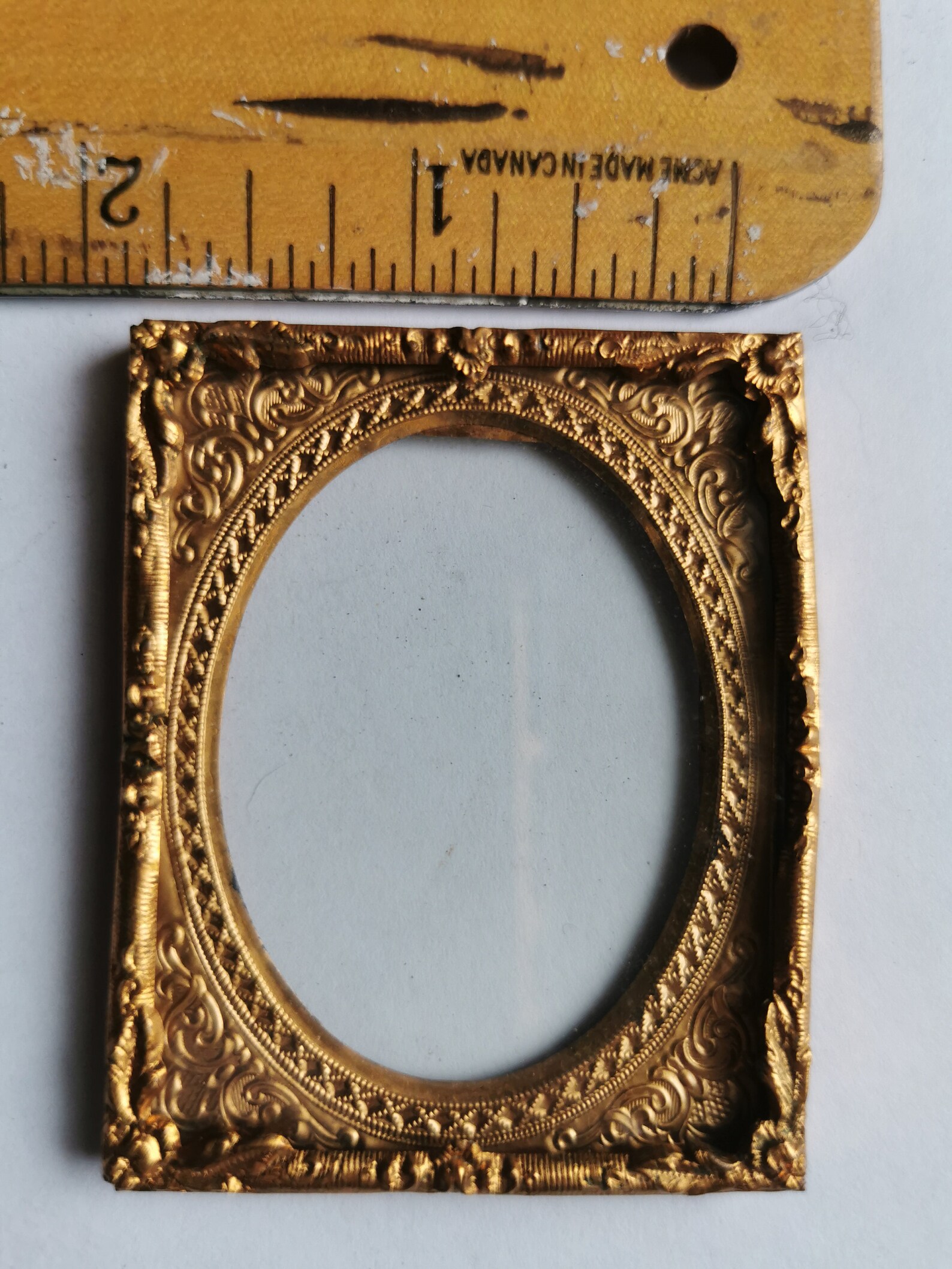 Beautiful Ornate Antique Copper Frame - Etsy