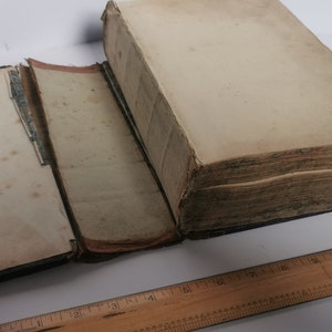 Antique Reverend Diary- Genealogy 1800s - Etsy