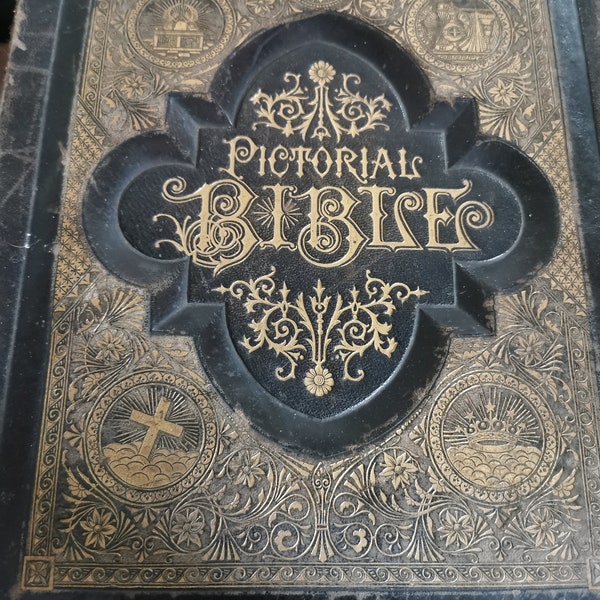 Antique Bible - Etsy
