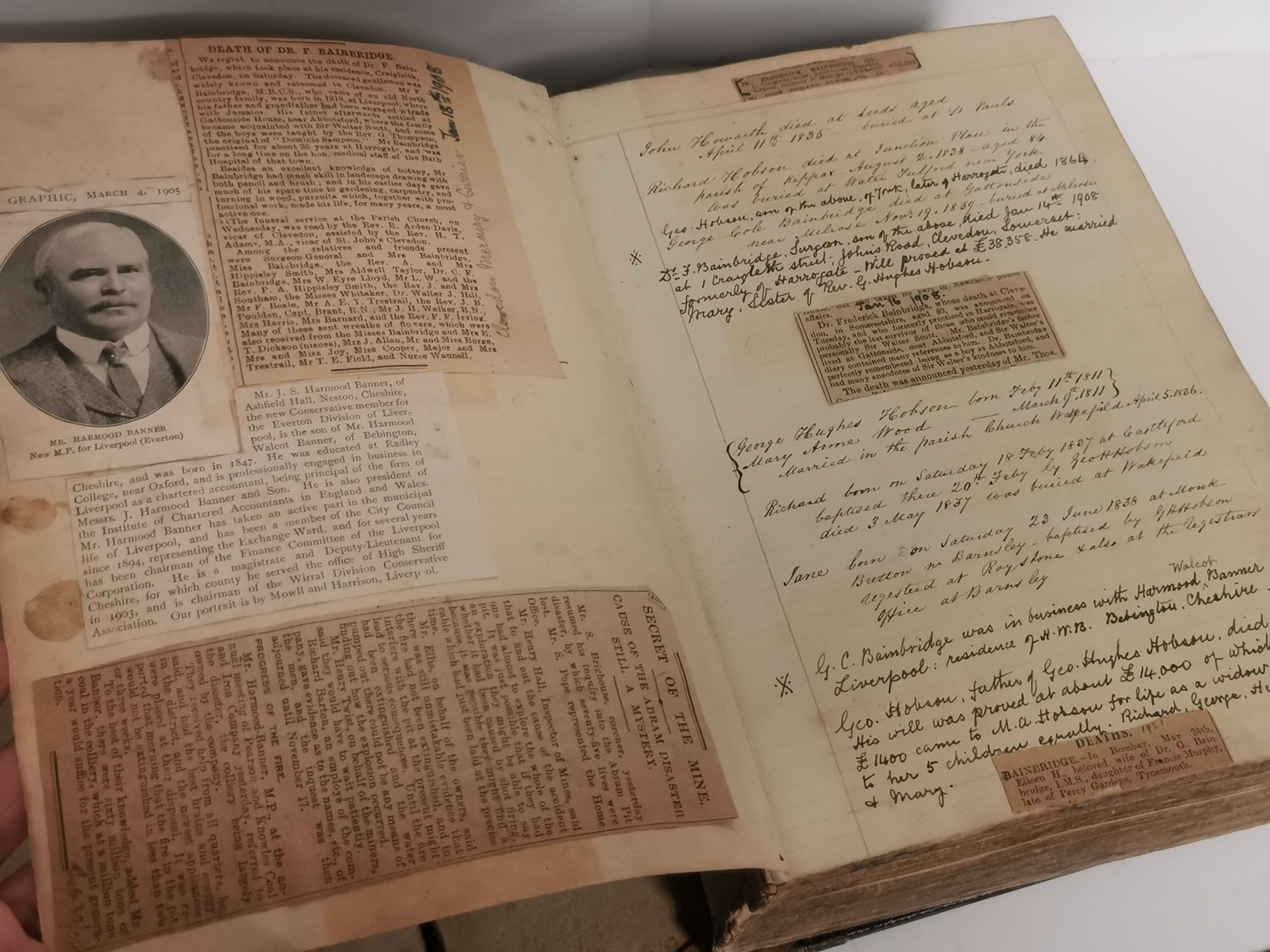 Antique Reverend Diary- Genealogy 1800s - Etsy