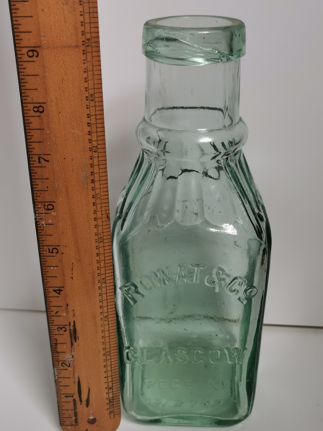 Antique Rowat & Co Glasgow Bottle - Etsy