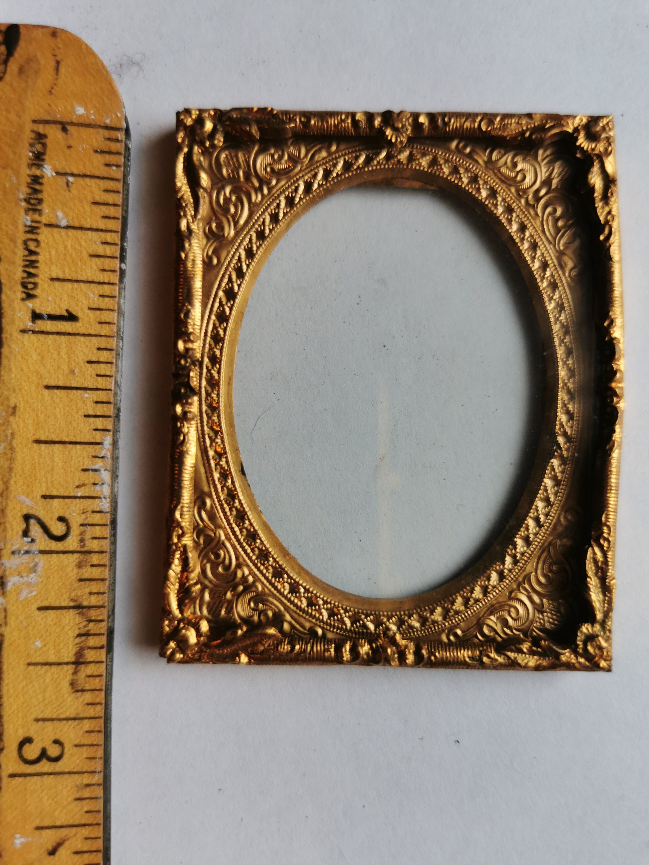 Beautiful Ornate Antique Copper Frame - Etsy