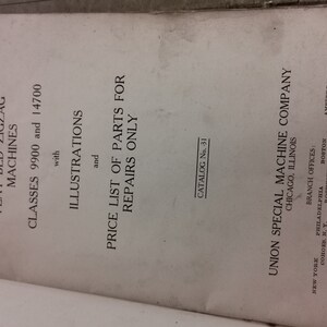 Antique Sewing Machine Parts and Repair Books RARE - Etsy