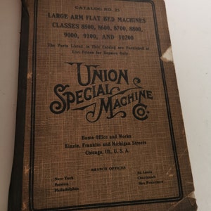 Antique Sewing Machine Parts and Repair Books RARE - Etsy