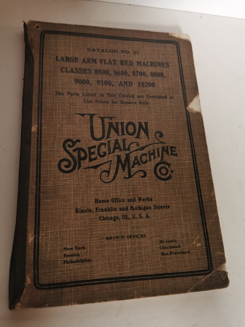 Antique Sewing Machine Parts and Repair Books RARE - Etsy