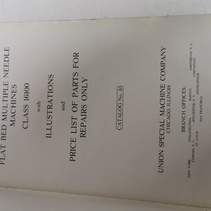 Antique Sewing Machine Parts and Repair Books RARE - Etsy