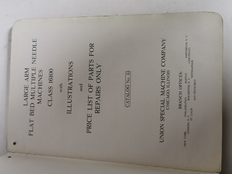 Antique Sewing Machine Parts and Repair Books RARE - Etsy