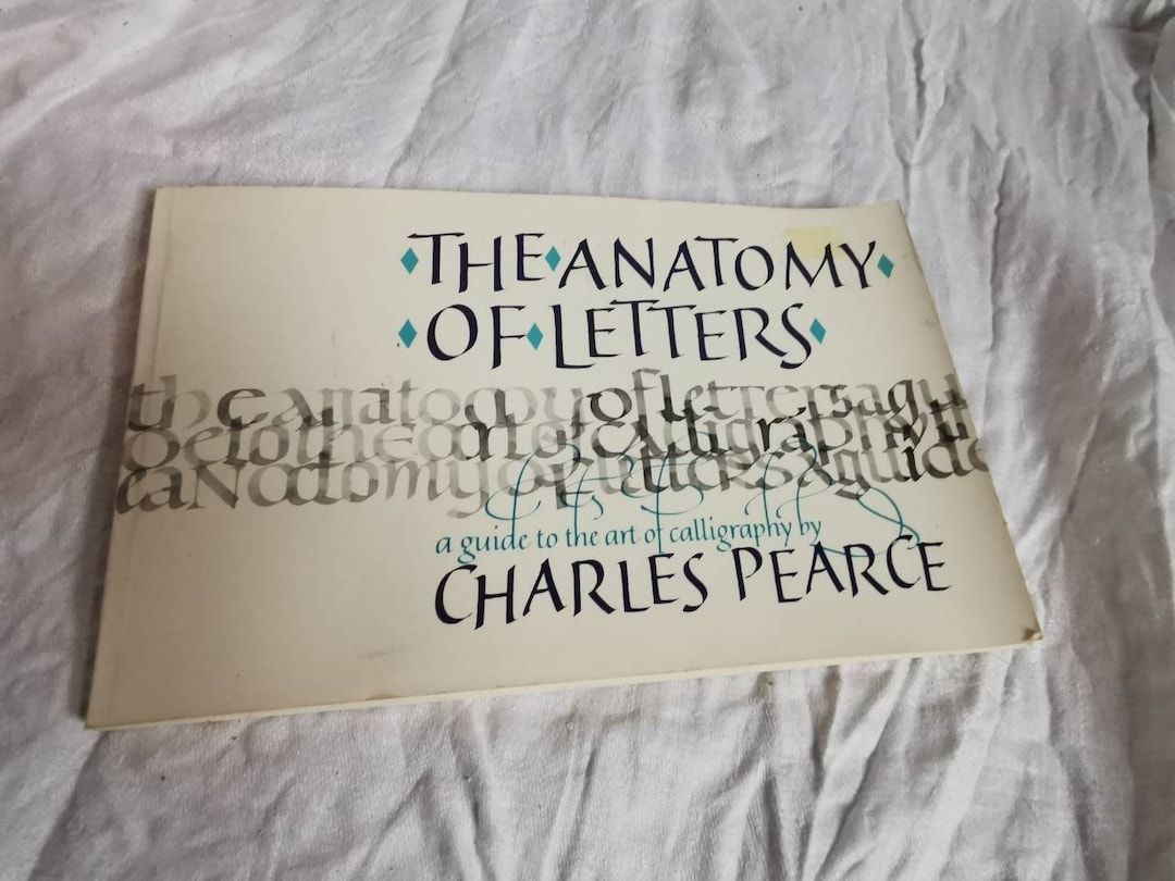 The Anatomy of Letters -1987 - Etsy
