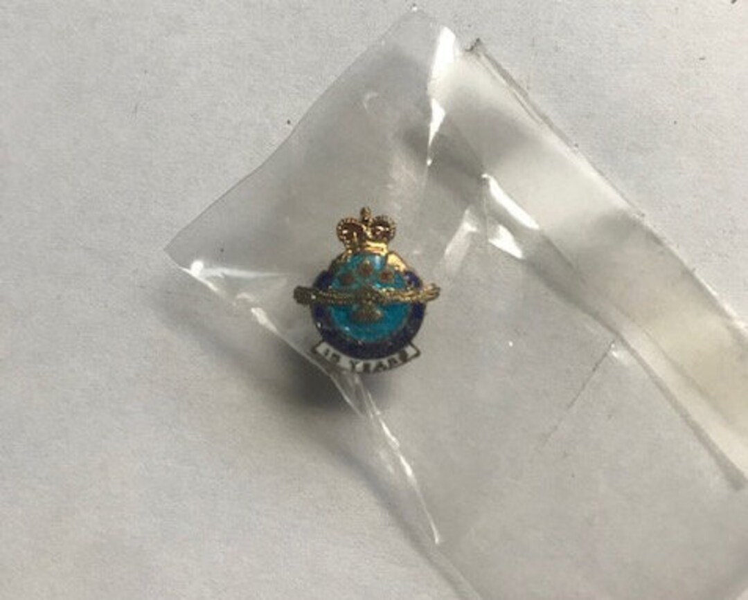 RCAF Association-15 Years Antique Pin - Etsy