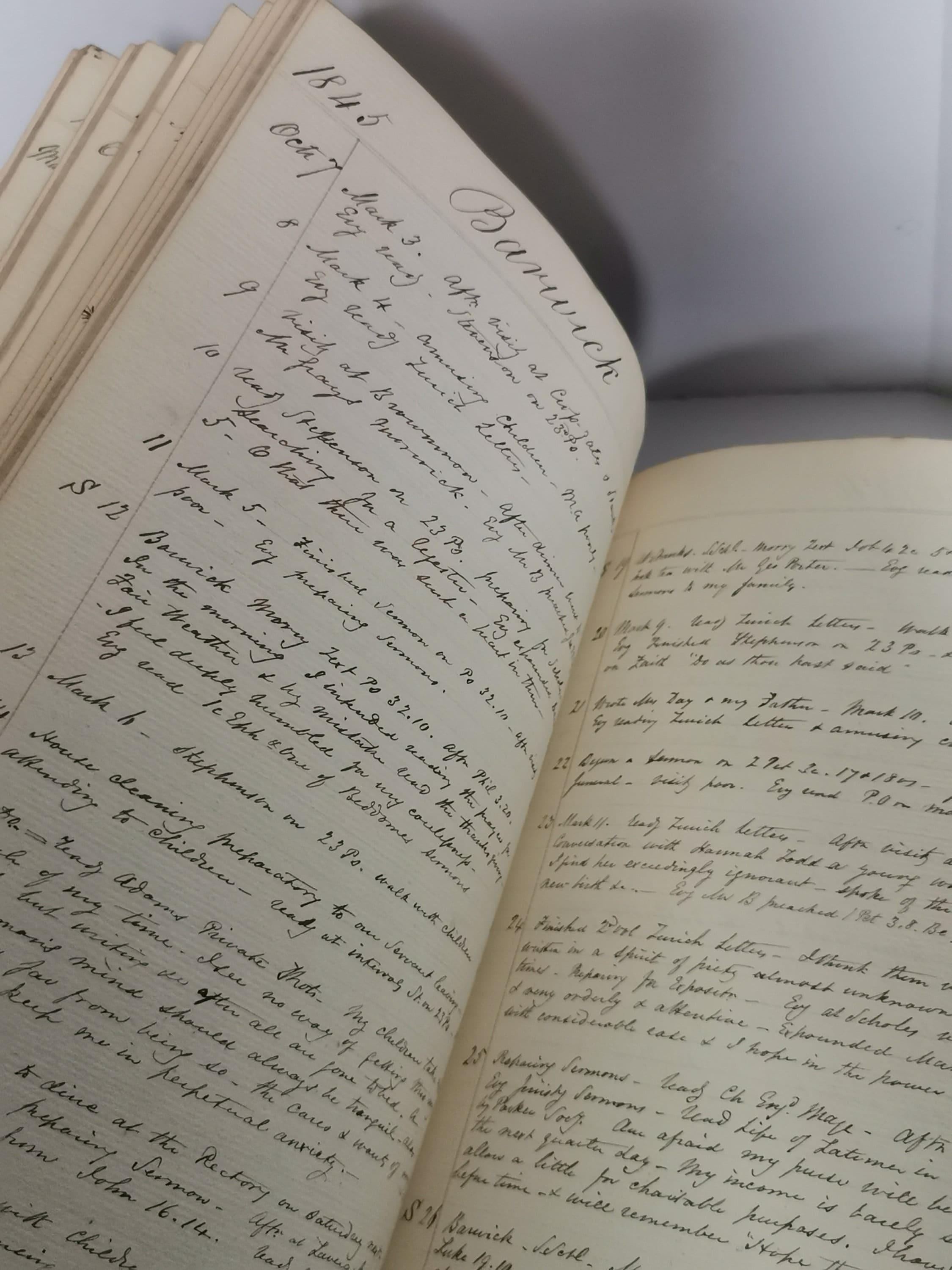 Antique Reverend Diary Genealogy 1800s - Etsy