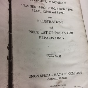 Antique Sewing Machine Parts and Repair Books RARE - Etsy