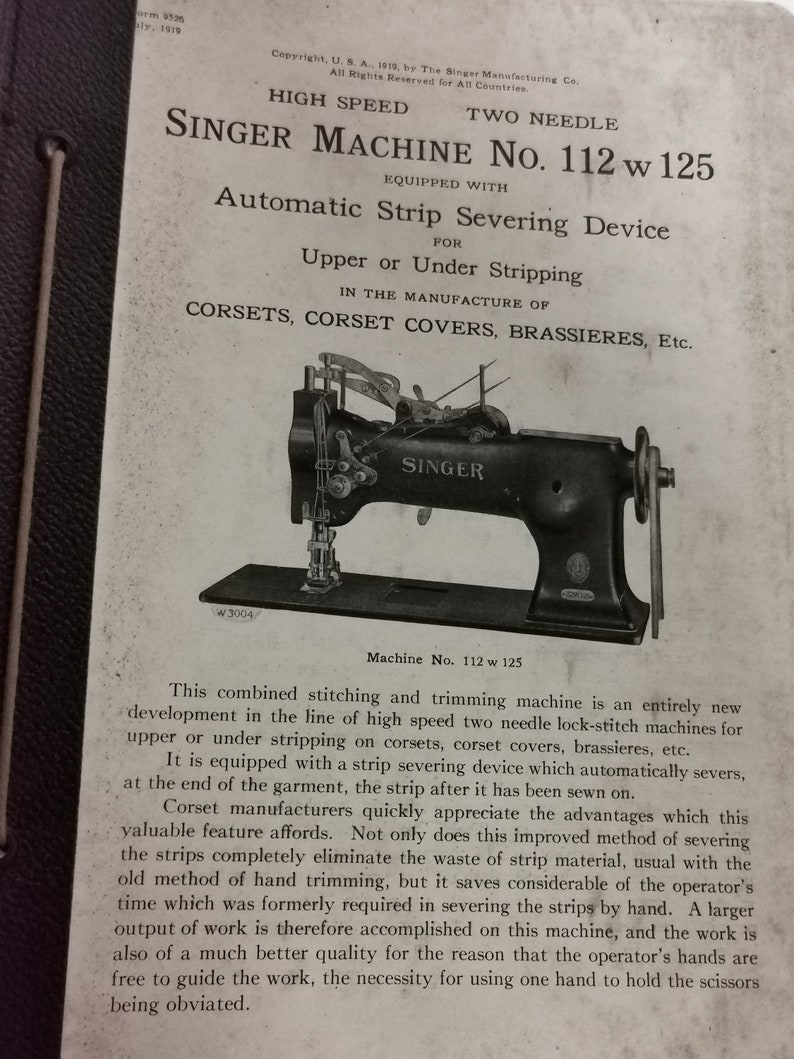 Antique Sewing Machine Parts and Repair Books RARE - Etsy