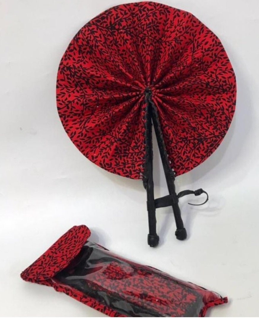 African Fabric Ankara Folding Handmade Hand Fans - Etsy