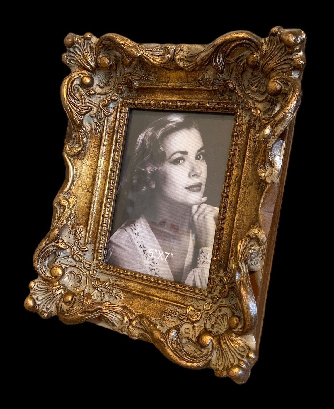 Victorian Style Rococo Baroque Gold Gilt Ornate Italian Wooden Hand ...