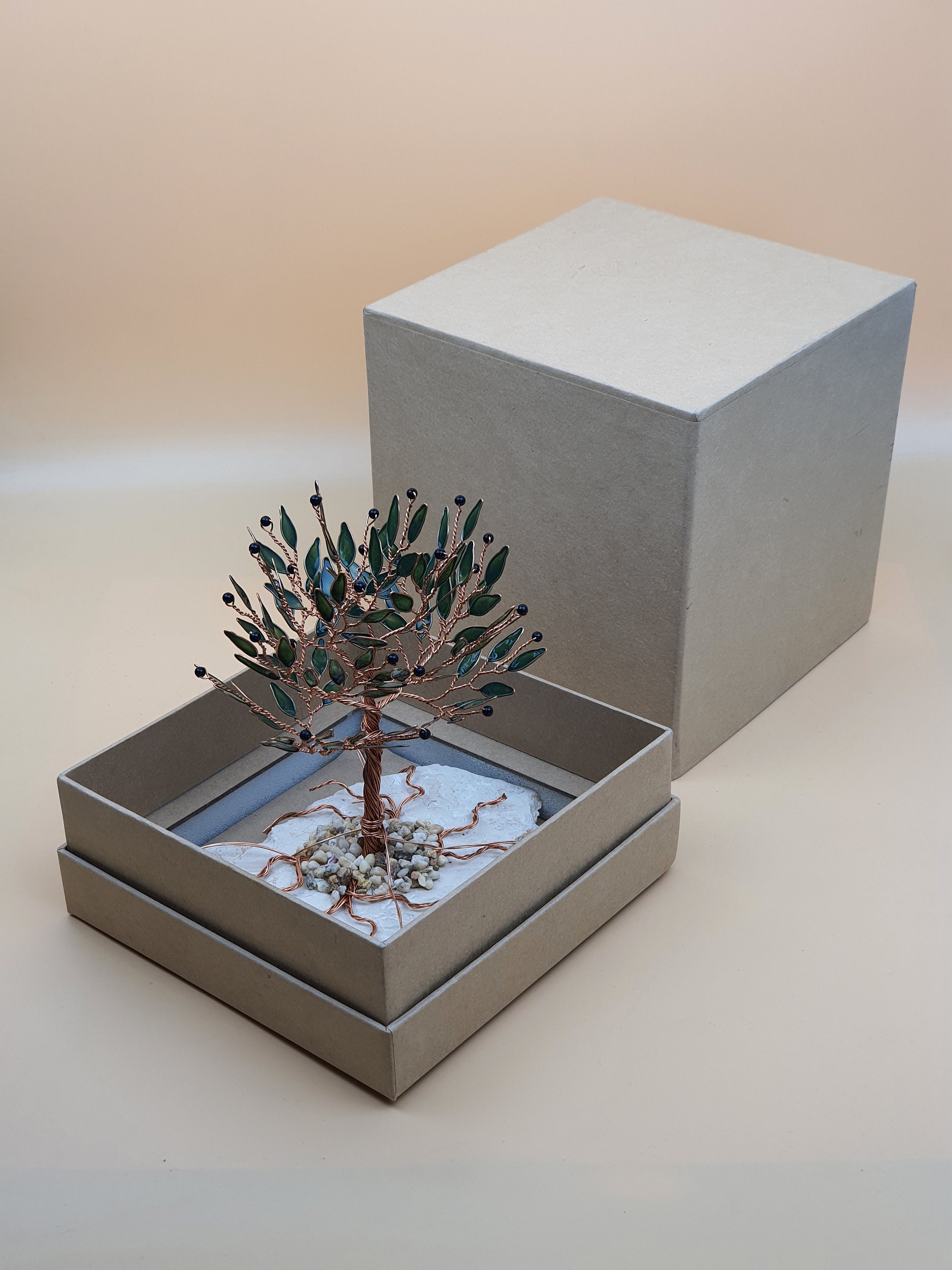 Copper Wire Olive Tree - Etsy