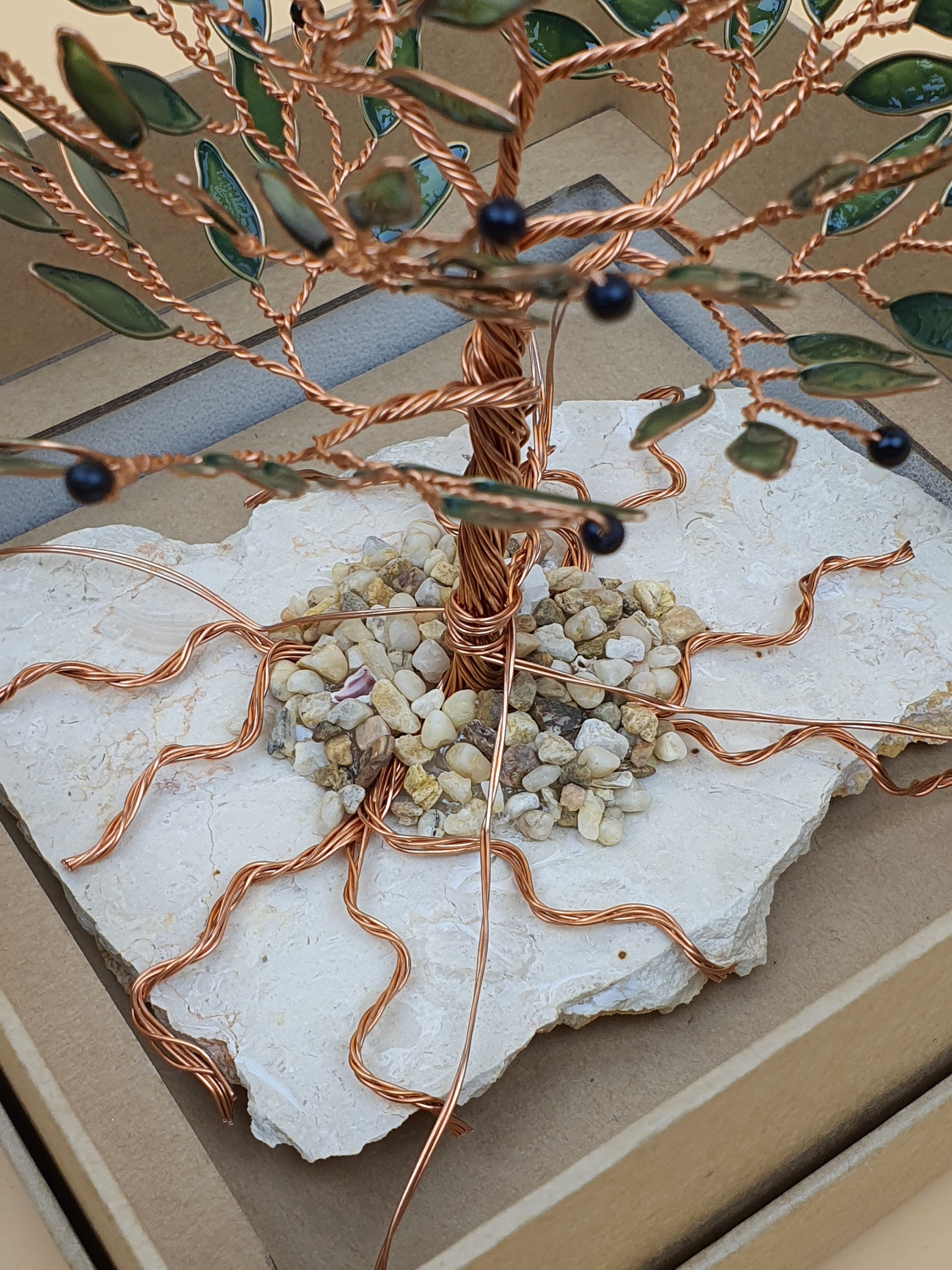 Copper Wire Olive Tree - Etsy