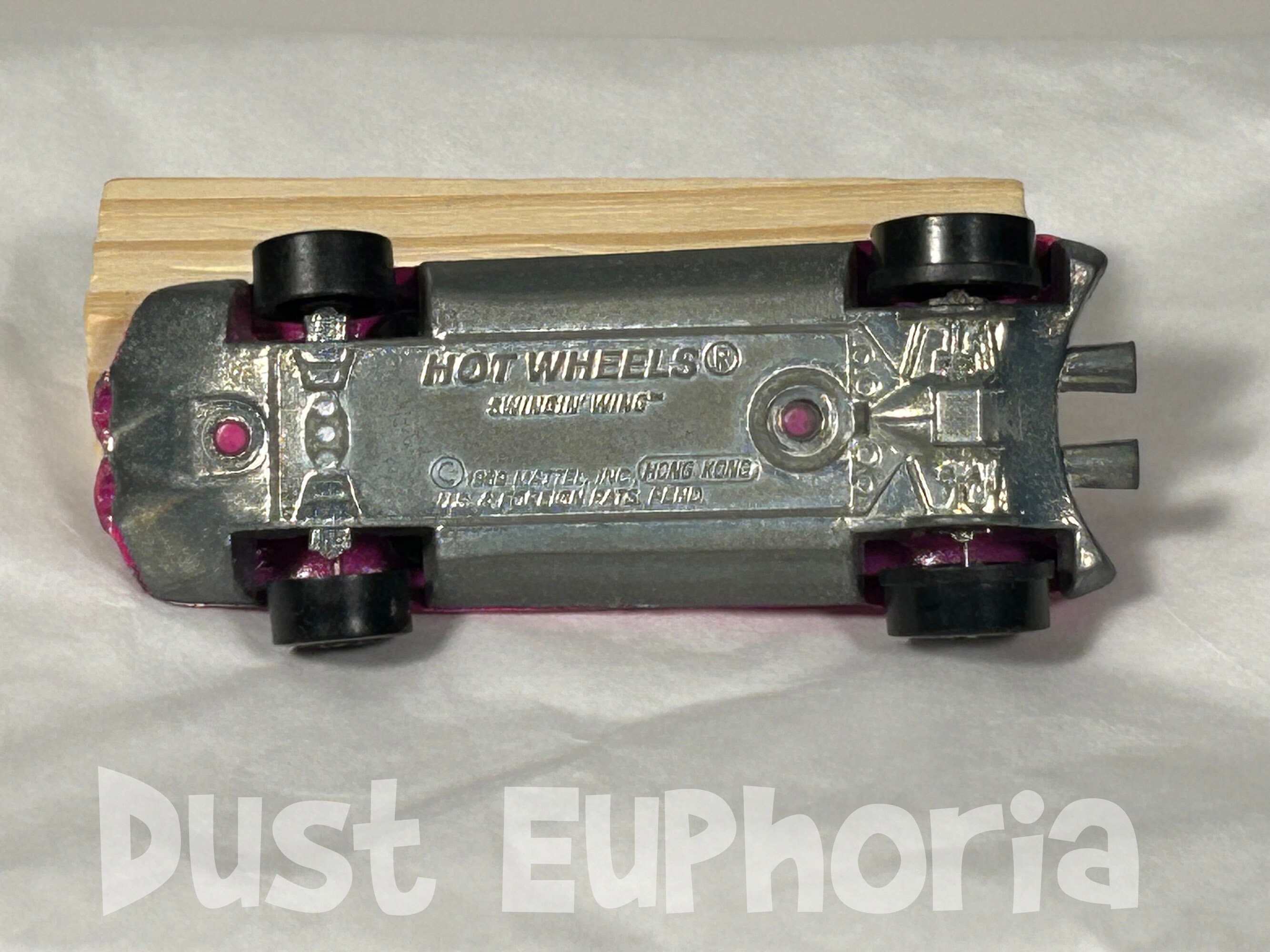 1973 Hot Wheels Swingin' Wing Shell Promo Diecast Car Hot Pink Metallic ...
