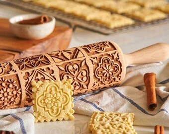 Flower Rolling Pin - Etsy