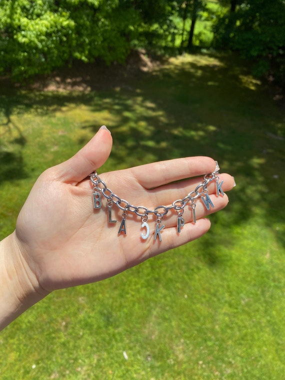 BLACKPINK Charm Bracelet BLACKPINK and BLINK - Etsy