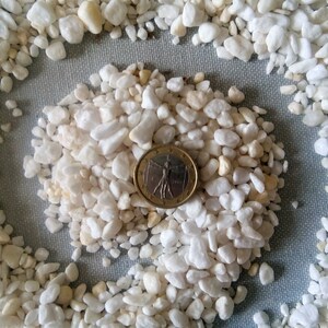 Bulk Tiny, White, Marble Pebbles for Crafts - Etsy