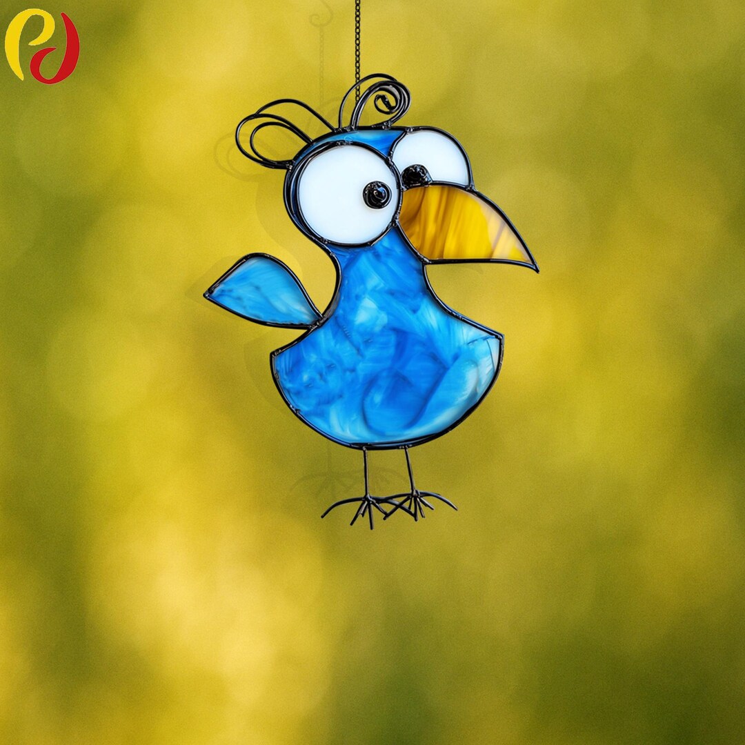 PD 134 Birds, Stained Glass, Suncatchers, Stained Glass Birds, Crazy ...