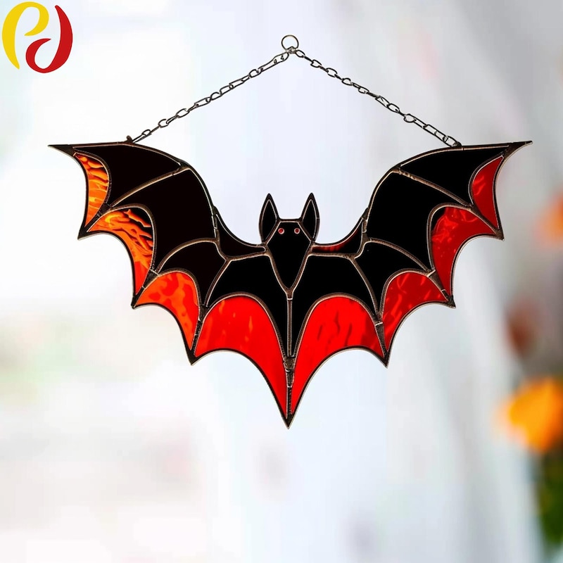 Bat Stained Glass Pattern - Etsy