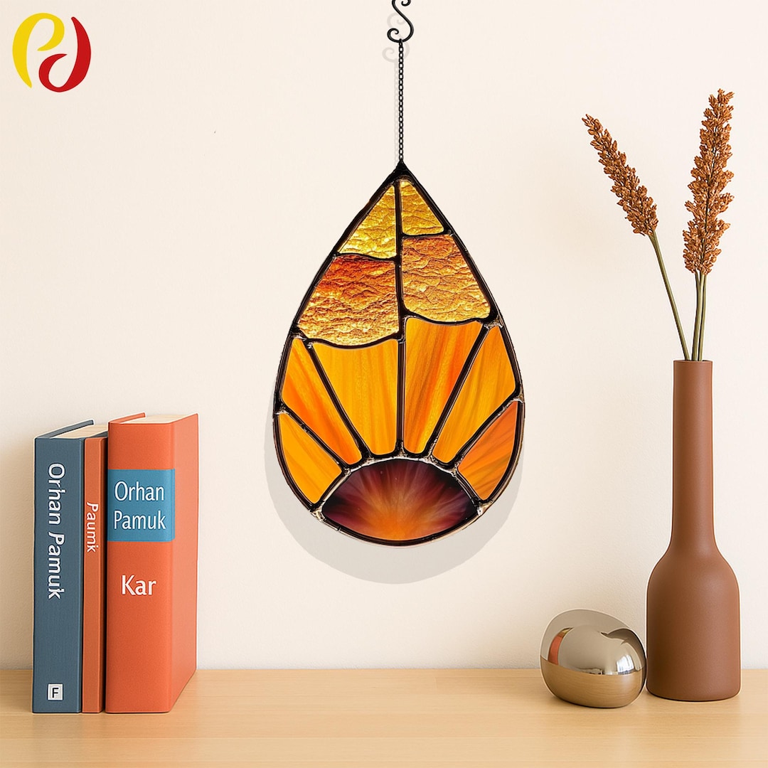 PD 318 Sundrop Stained Glass Art, Stained Glass Patterns, Pattern ...