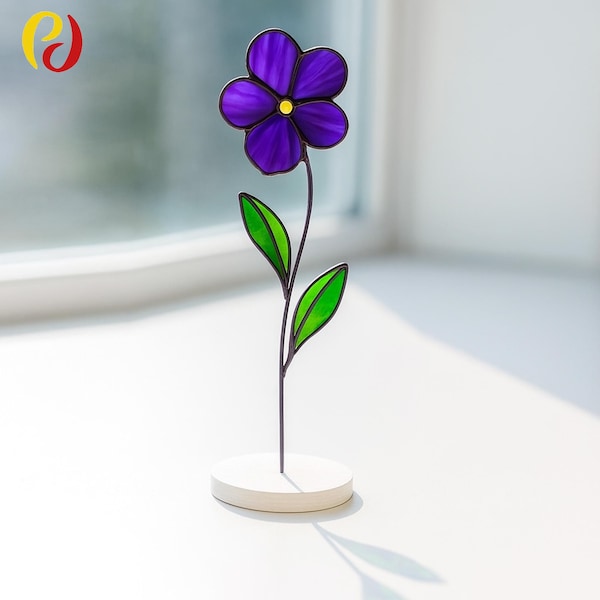 Violet Stained Glass - Etsy
