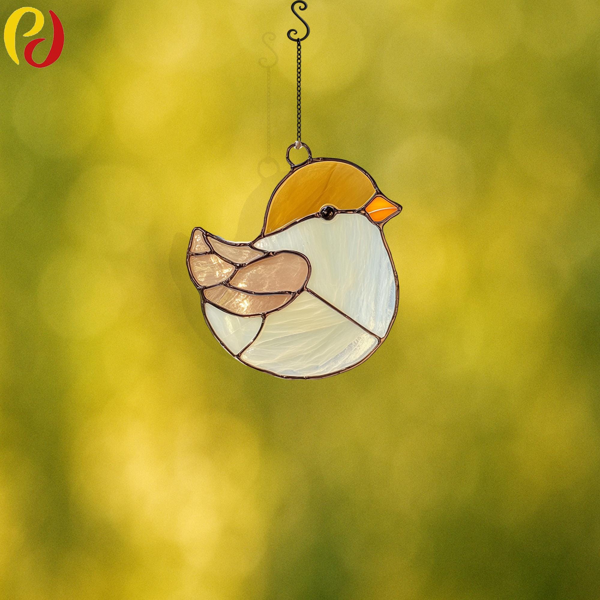 PD 183 Chick Digital Download Stained Glass , DIY Suncatcher Stained ...