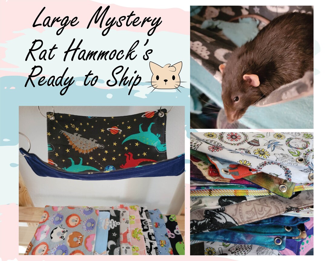 READY TO SHIP "oops All Large" Mystery Rat Hammock 3, 5 or 10 Pack ...