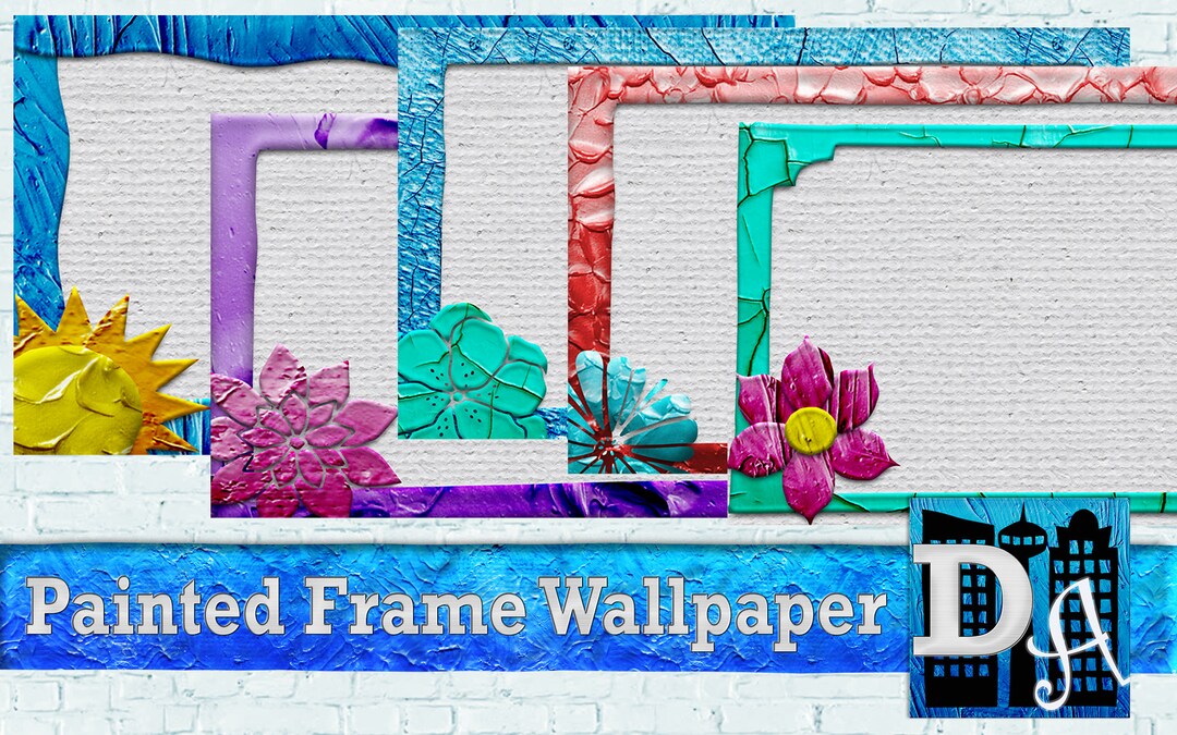 Painted Desktop Wallpaper - Etsy