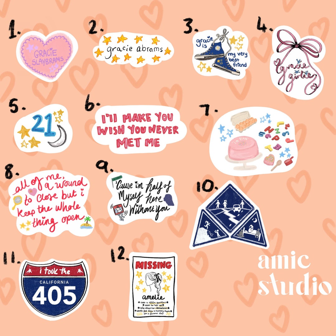 SINGLE Gracie Sticker Good Riddance,minor,faultline,camden,gracie ...