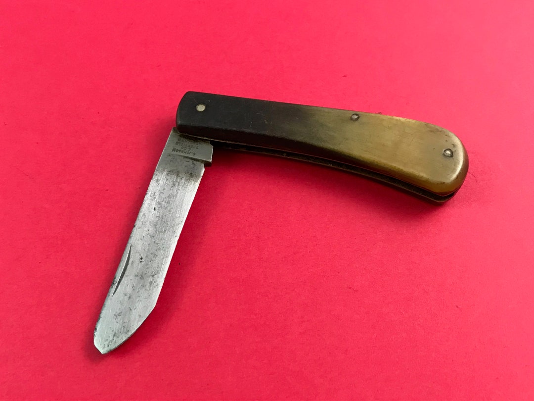 Curved Spey Knife by Christopher Johnson & Co. Sheffield - Etsy