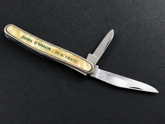 Small 2-blade pocket knife by Ambassador USA | Etsy