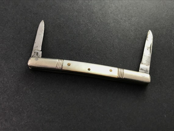 Antique Swayback Quill Knife - Etsy
