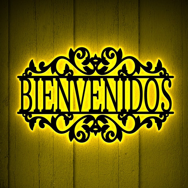 Bienvenidos Sign - Etsy