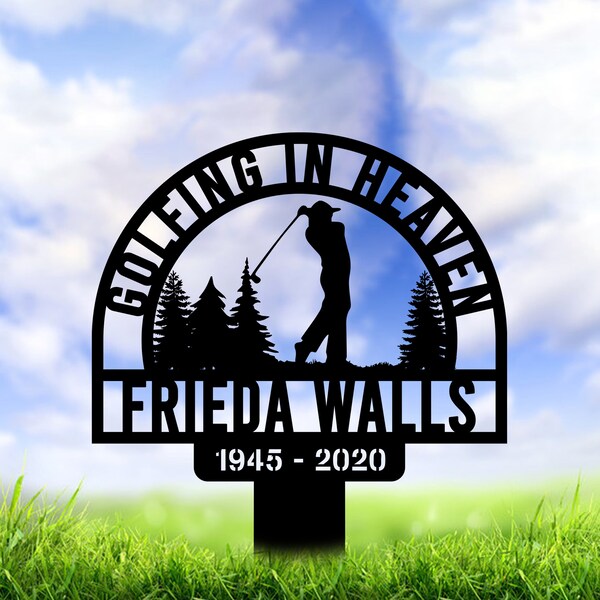 Golf Memorial - Shop Online - Etsy